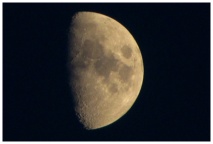 Halbmond Foto & Bild | mondaufnahmen, himmel & universum, ku nat Bilder ...