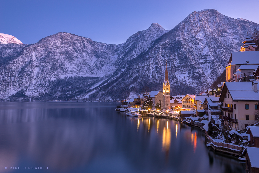 Hallstatt im Winter Foto & Bild | jahreszeiten, winter, natur Bilder ...