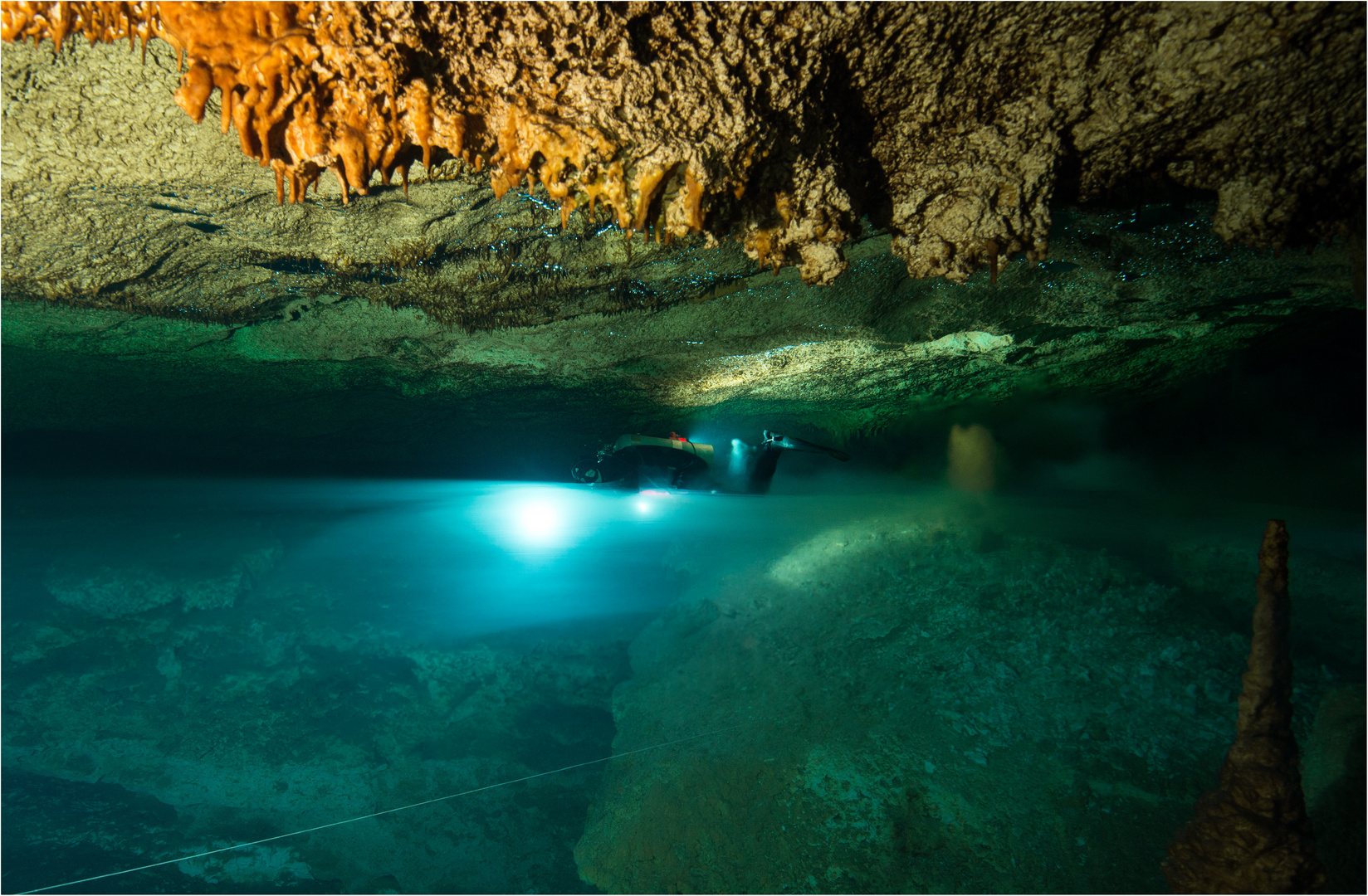 Halocline 1 (Höhle "Regina") Foto & Bild | höhlen in yucatan, natur ...