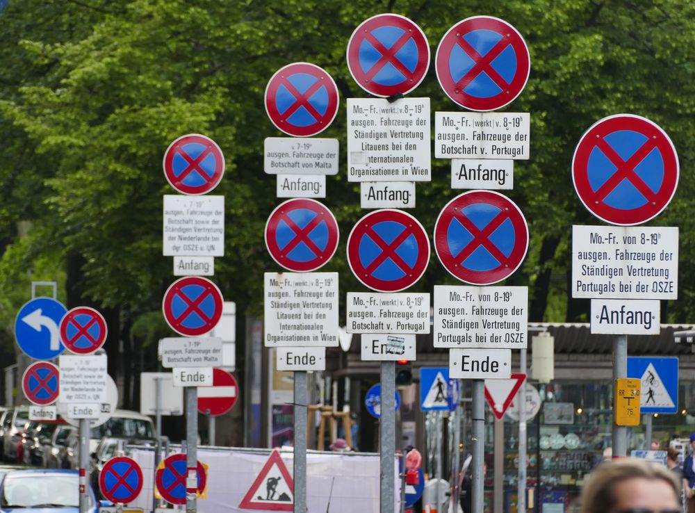 Halteverbot !!!!! Foto & Bild | europe, Österreich, wien Bilder auf ...