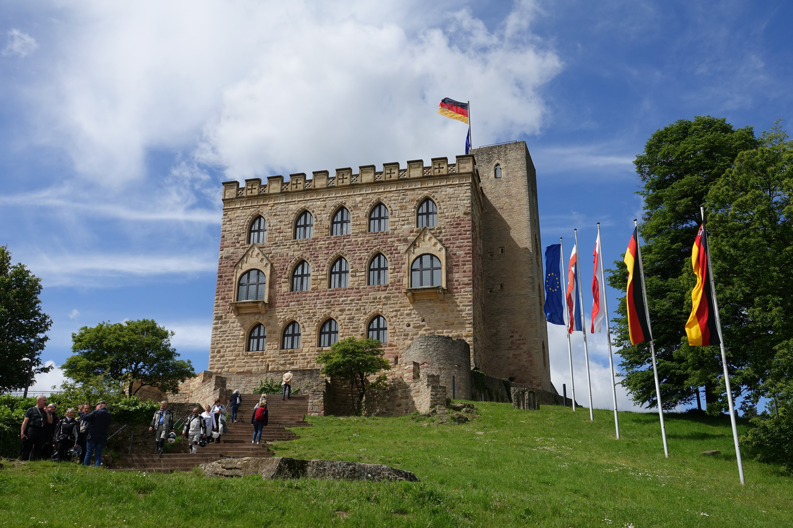 Hambacher Schloss Foto & Bild | deutschland, europe, rheinland-pfalz Bilder auf fotocommunity