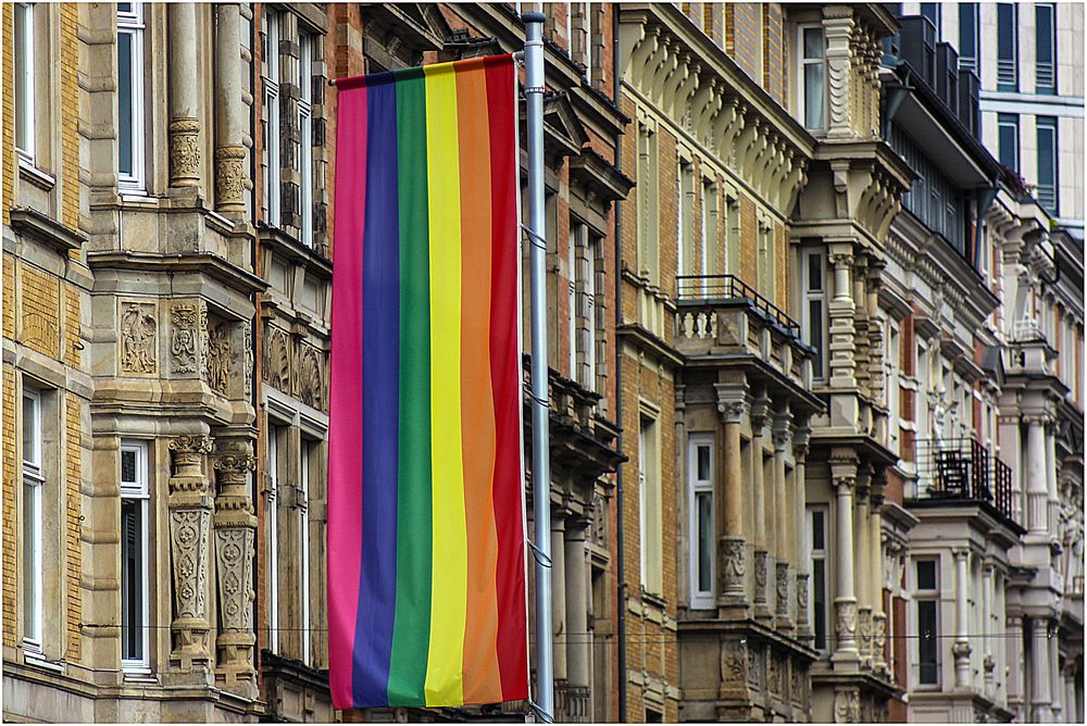 Hamburg, eine Stadt zeigt Flagge! Foto & Bild | hamburg, christopher ...