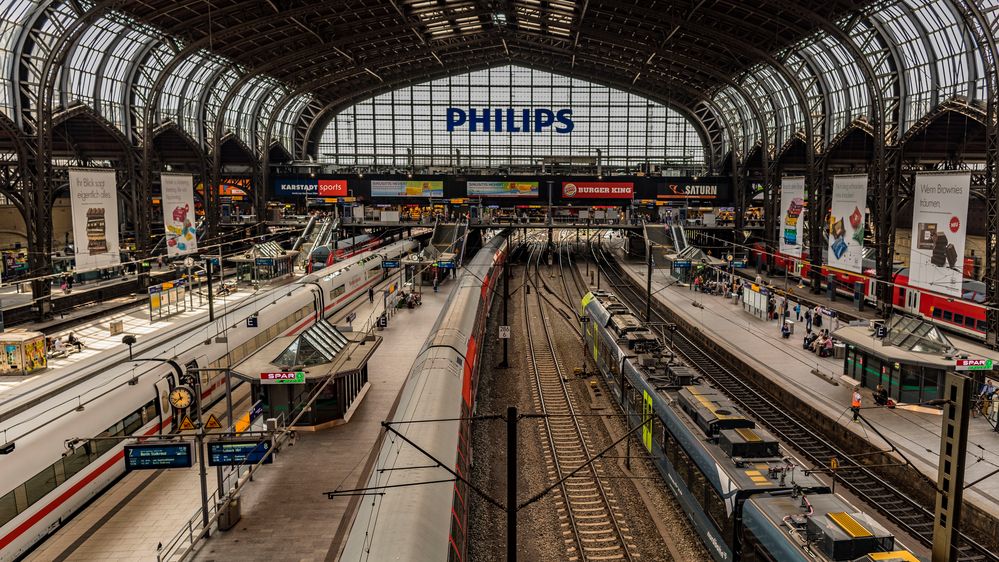 Hamburg HBF Foto & Bild | architektur, bahnhöfe & gleise, profanbauten ...