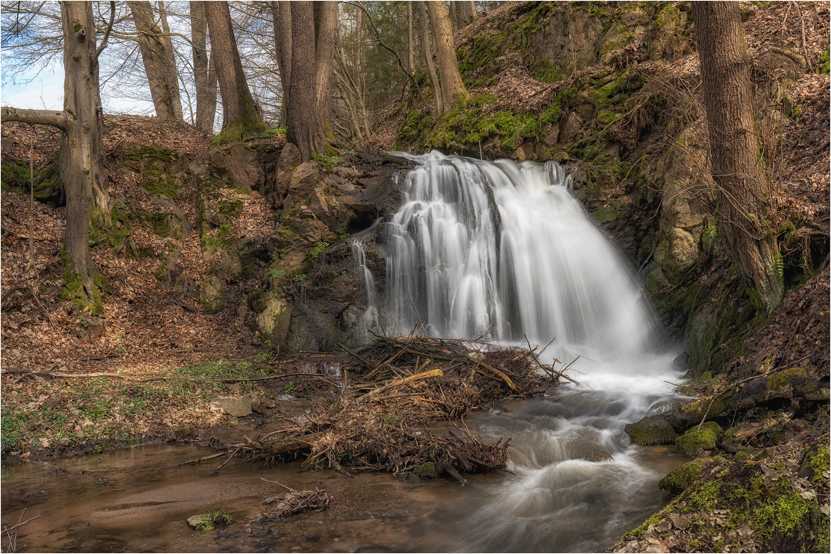Hammerbach-Wasserfall Foto & Bild | frühling, wasserfall, oberpfalz ...