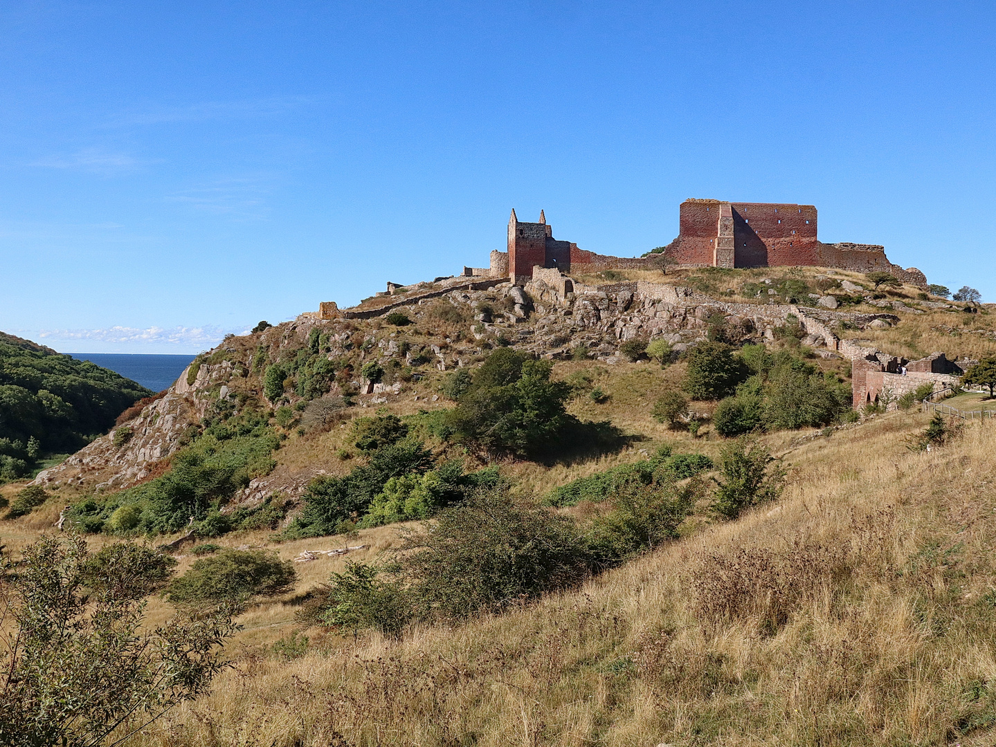 Hammershus Foto & Bild | europe, scandinavia, denmark Bilder auf ...