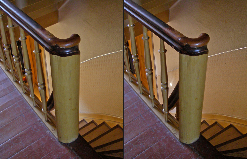 Handlauf Foto & Bild | stereoskopische raumbilder, kreuzblick-stereos ...