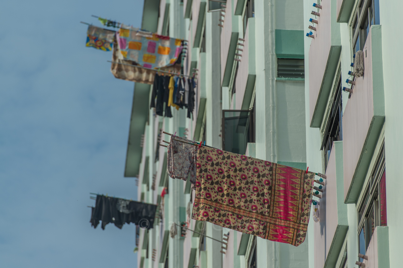hanging cloth Foto & Bild | asia, singapore, southeast asia Bilder auf ...