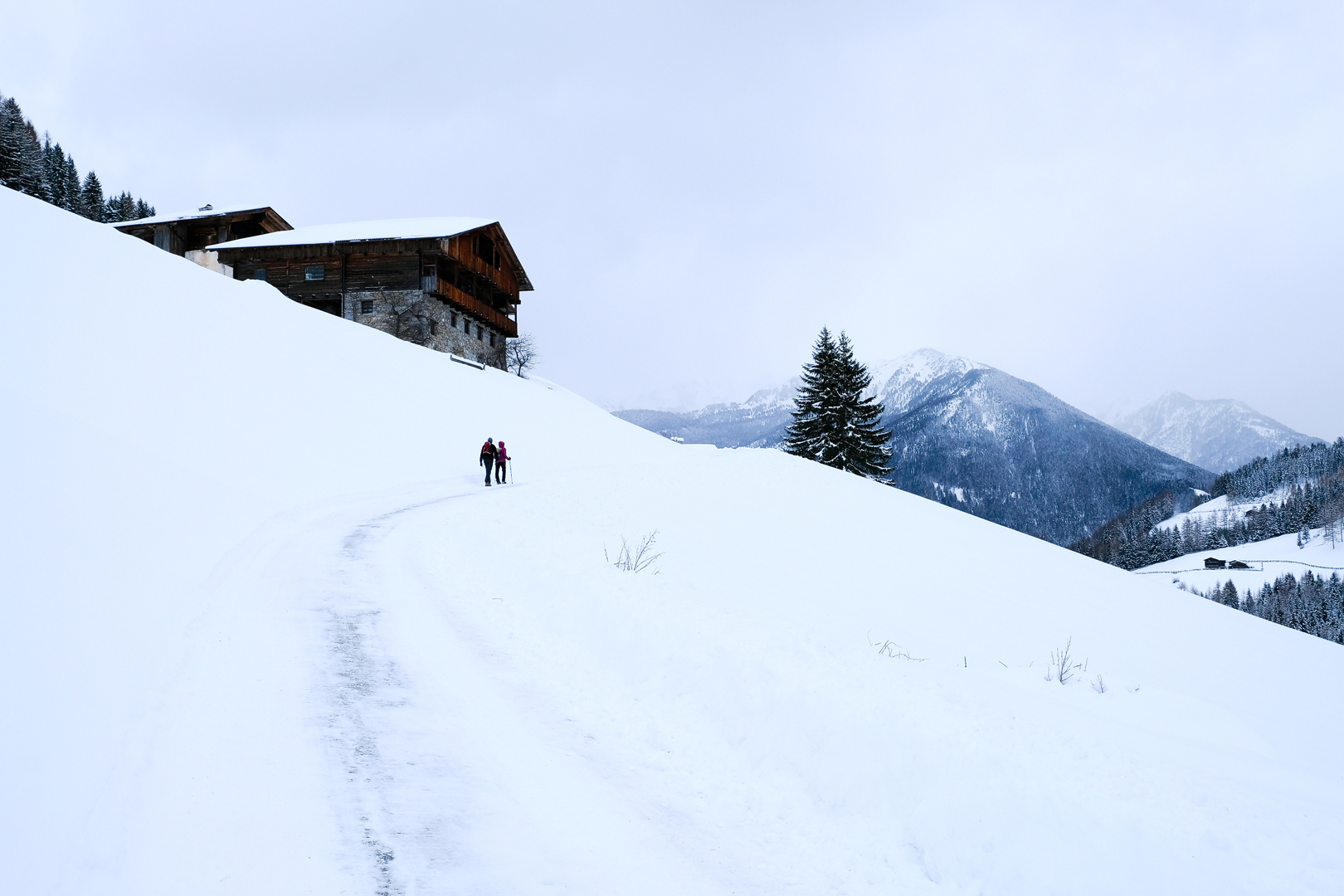 Hanglage Foto & Bild | world, winter, schnee Bilder auf fotocommunity