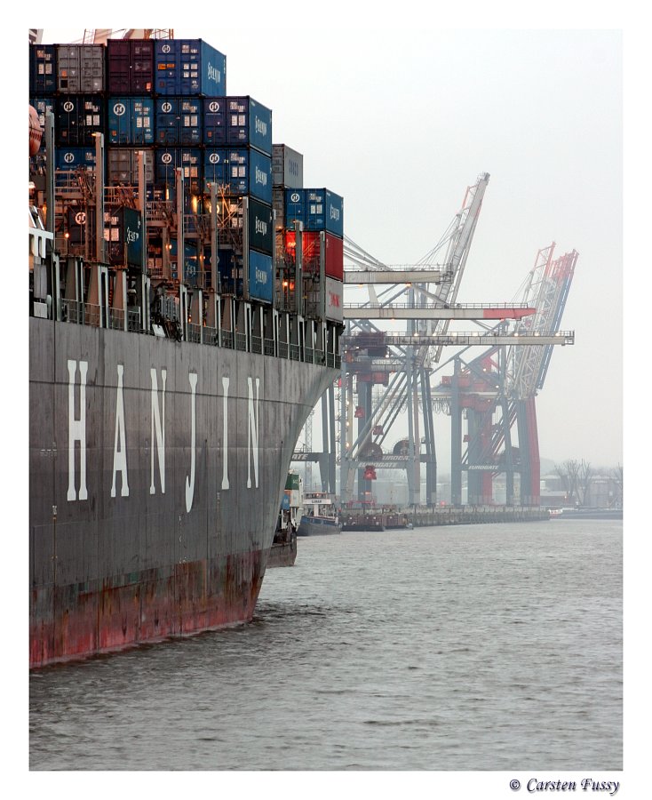 Hanjin Foto & Bild | deutschland, europe, hamburg Bilder auf fotocommunity