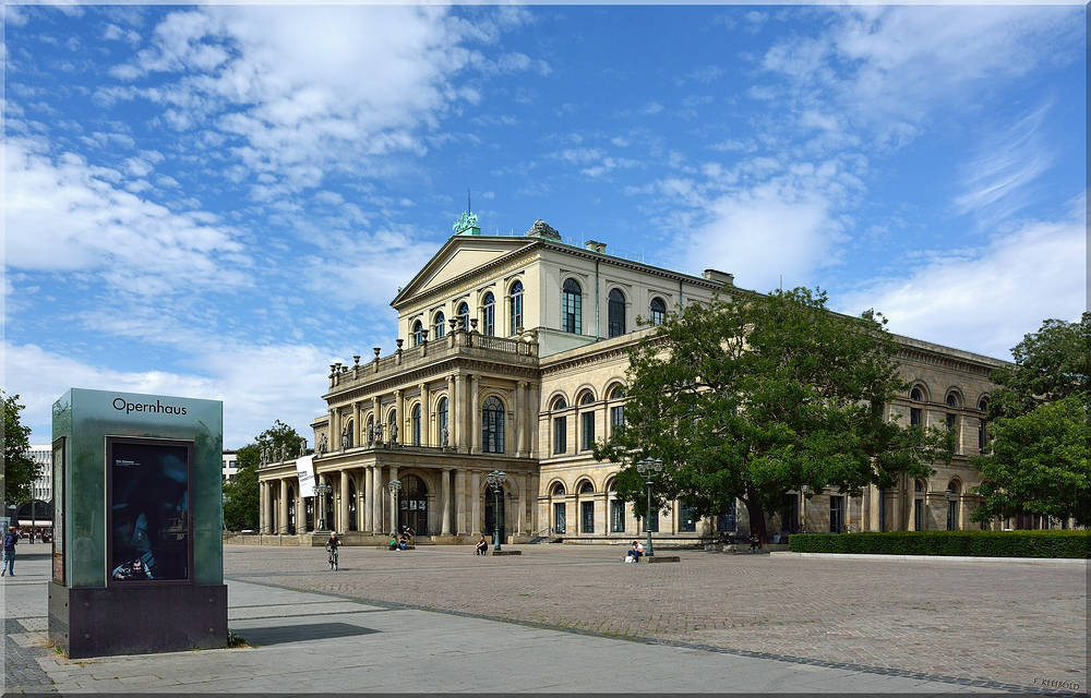 Hannover - Oper Foto & Bild | deutschland, europe, niedersachsen Bilder ...