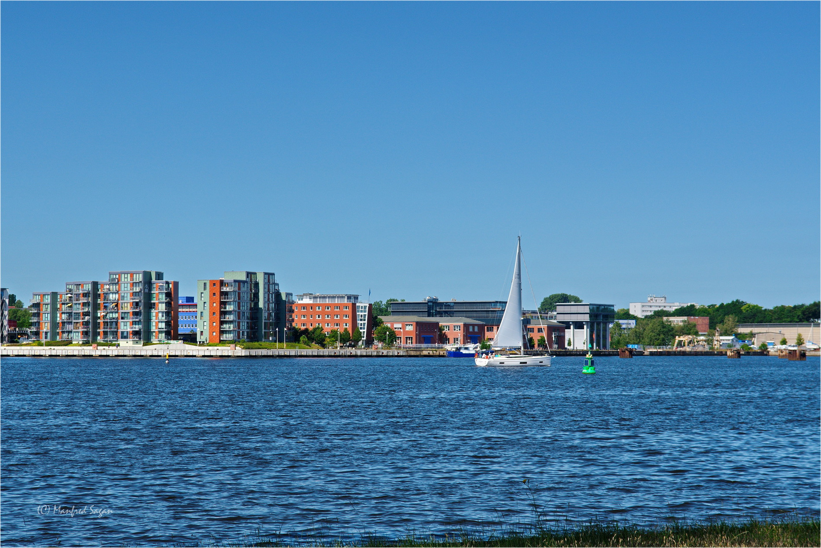 Hansestadt Rostock - an der Warnow Foto & Bild | fotos, city, world ...