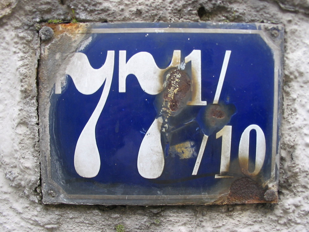 Harry Potter hätte seine Freude an dieser Hausnummer... Foto & Bild ...