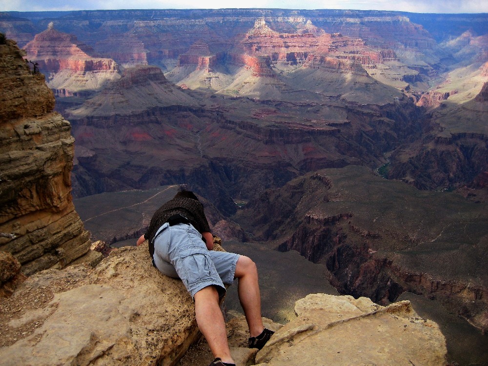 Hart am Limit oder einfach "over the edge" Foto & Bild | erwachsene ...