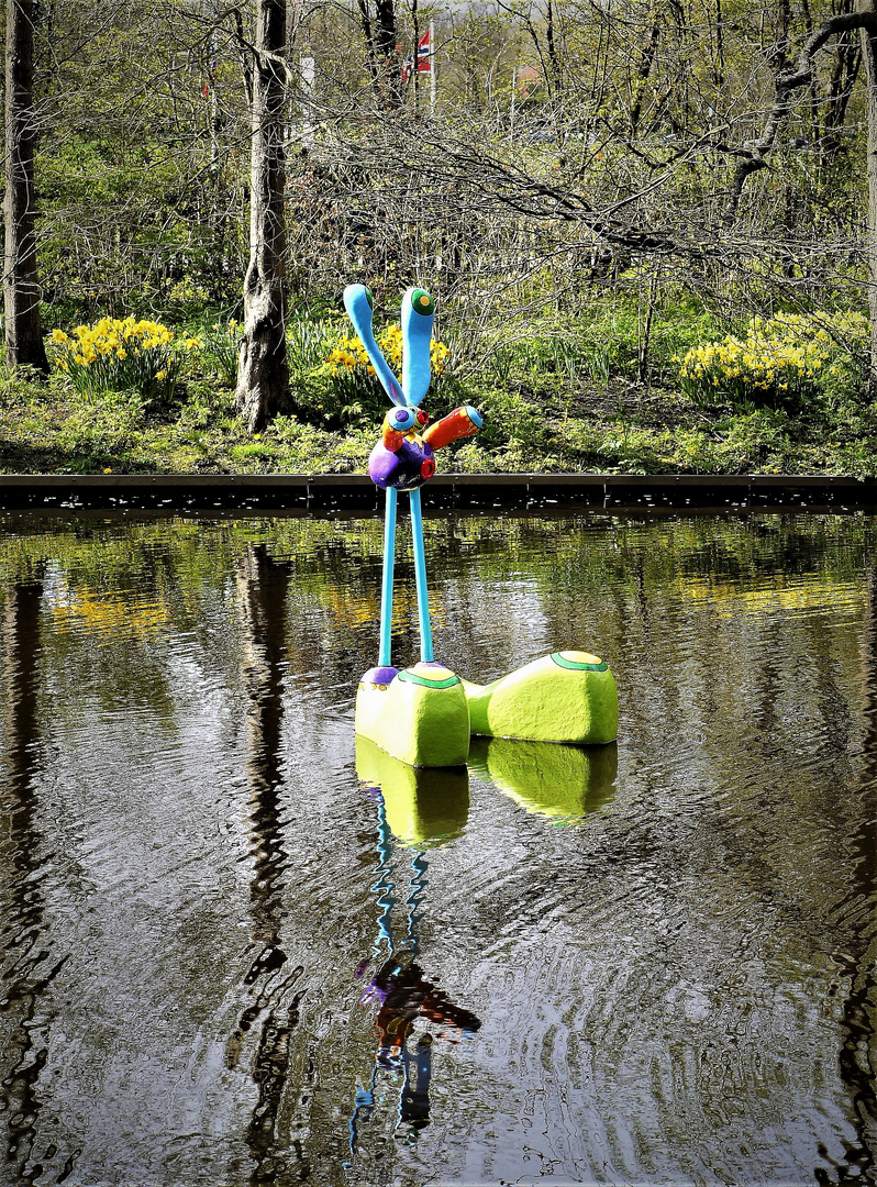 Hase im Wasser Foto & Bild | europe, benelux, kunstfotografie & kultur ...