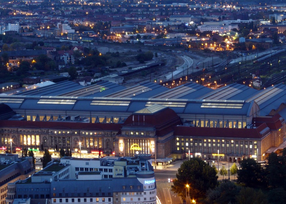 Hauptbahnhof Leipzig Foto & Bild | architektur, stadtlandschaft ...