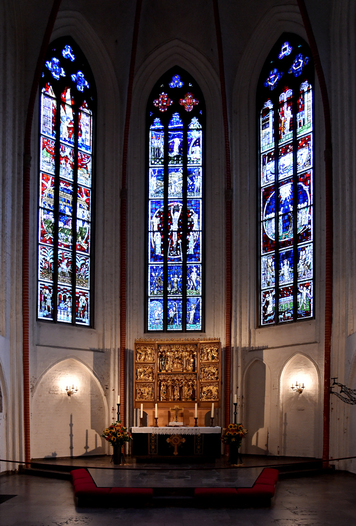 Hauptkirche St. Jacobi Hamburg Trinitatis-Altar Foto & Bild | kirche ...
