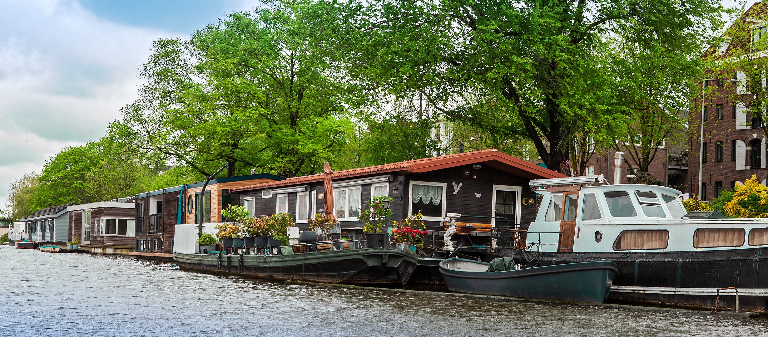 Hausboote in Amsterdam 001 Foto & Bild | europe, benelux, landschaft ...