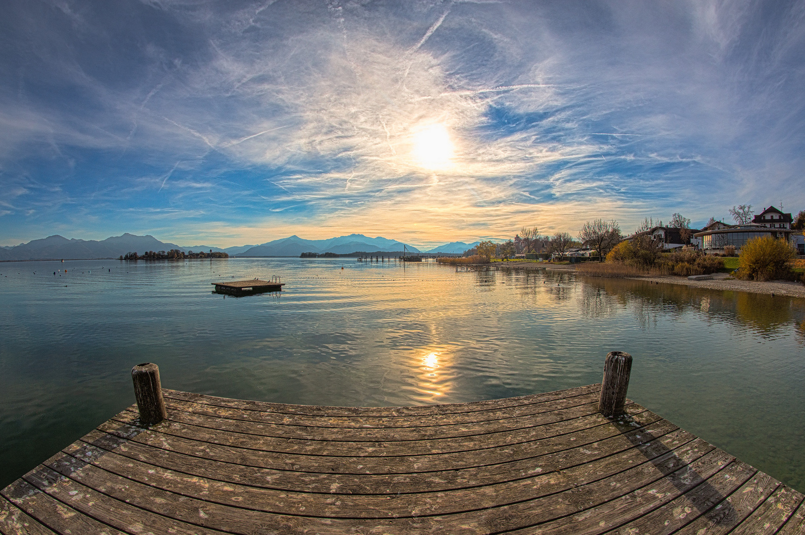 HDR Bild vom Chiemsee Foto & Bild | deutschland, europe, bayern Bilder ...