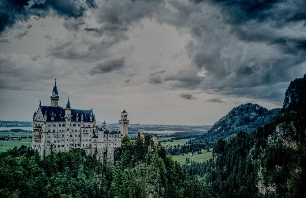 HDR_Neuschwanstein Foto & Bild | deutschland, europe, bayern Bilder auf fotocommunity