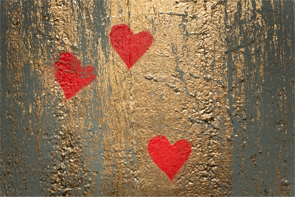 hearts on gold Foto & Bild | art, nikon, rot Bilder auf fotocommunity