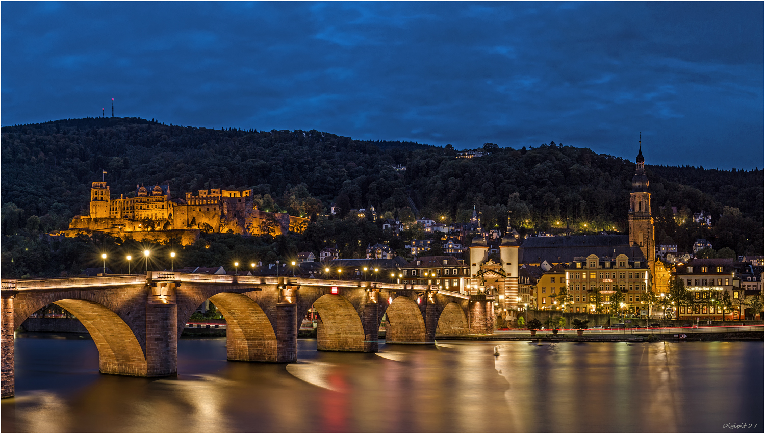 Heidelberg 2015-02 Foto & Bild | city, world, nachtaufnahme Bilder auf ...