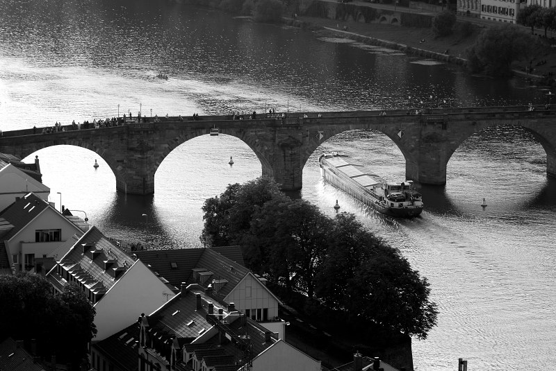 Heidelberg Alte Brücke Foto & Bild | deutschland, europe, baden ...