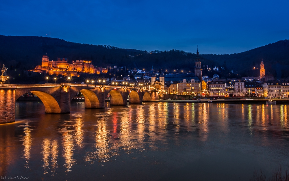 Heidelberg am Neckar Foto & Bild | rp/bayern/baden wü, schloss, brücke ...