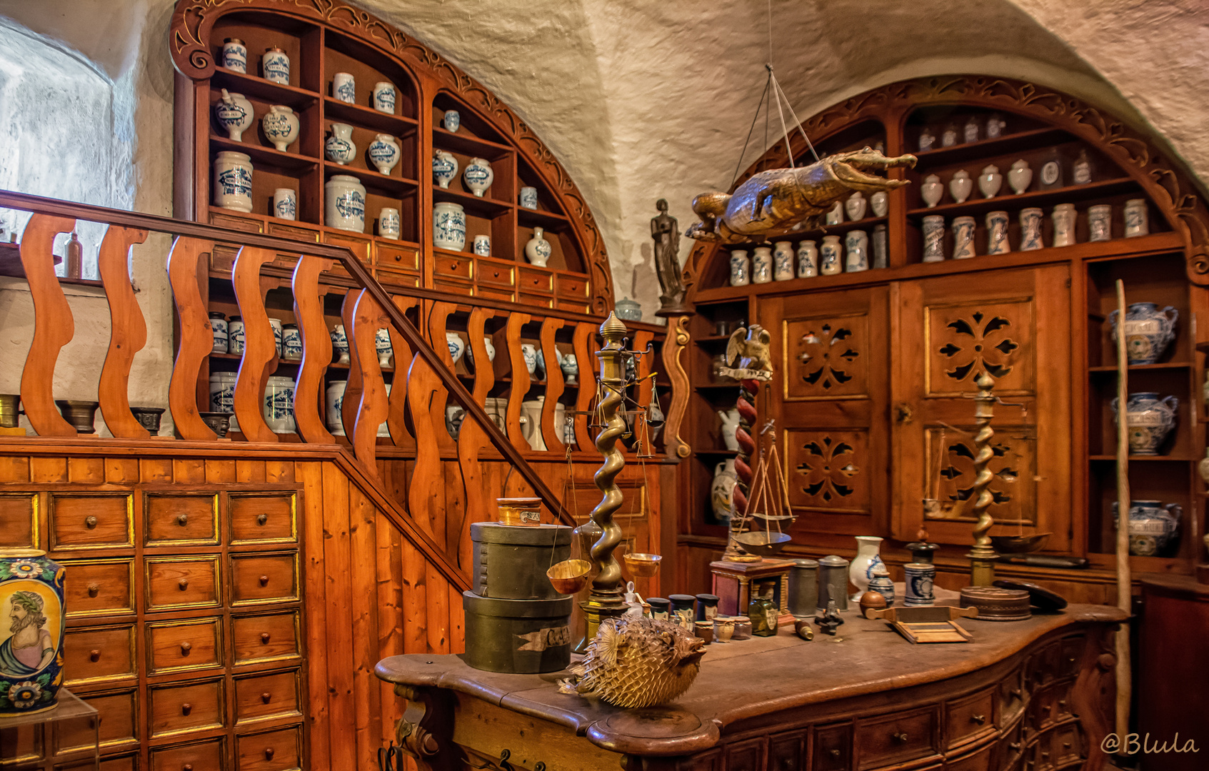 Heidelberger Schloss, Apothekenmuseum -- eine Offizin aus dem 18.Jh. Foto & Bild | dokumentation ...