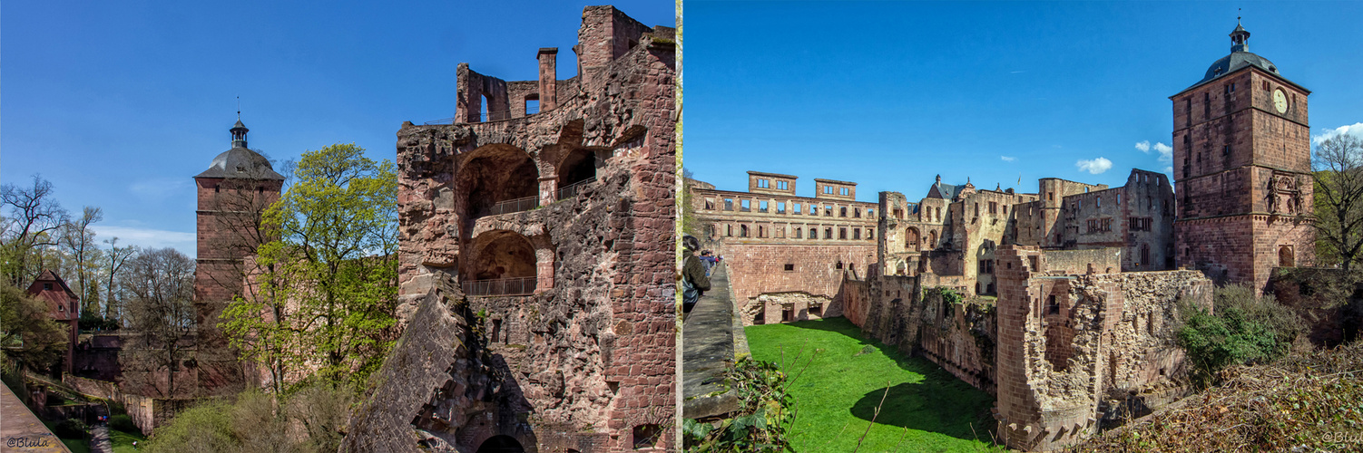 Heidelberger Schlossruine Foto & Bild | dokumentation, historisches, deutschland Bilder auf ...