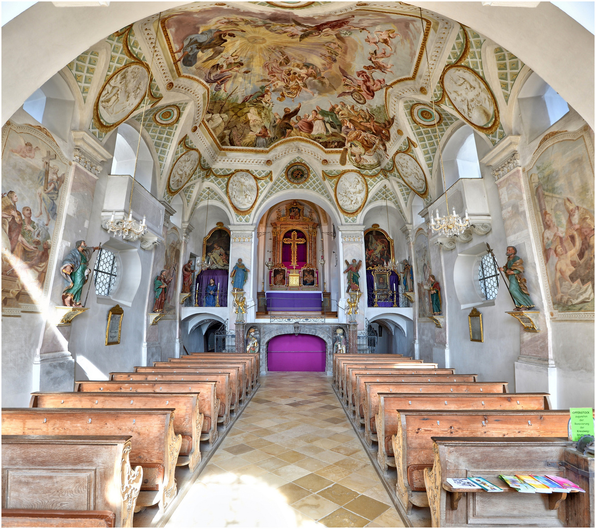 Heilig-Kreuz-Kapelle in Bad Tölz Foto & Bild | architektur, sakralbauten, innenansichten kirchen ...