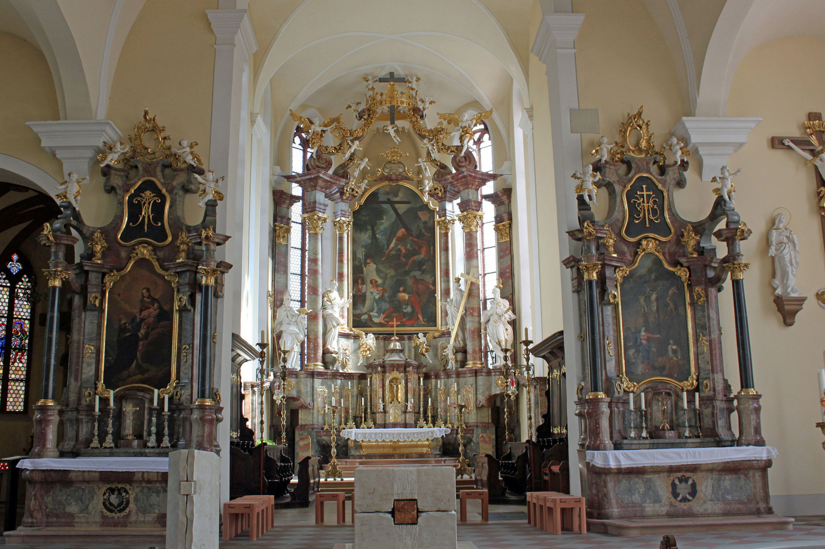 Heilig-Kreuz Kirche Offenburg Foto & Bild | architektur, sakralbauten, innenansichten kirchen ...