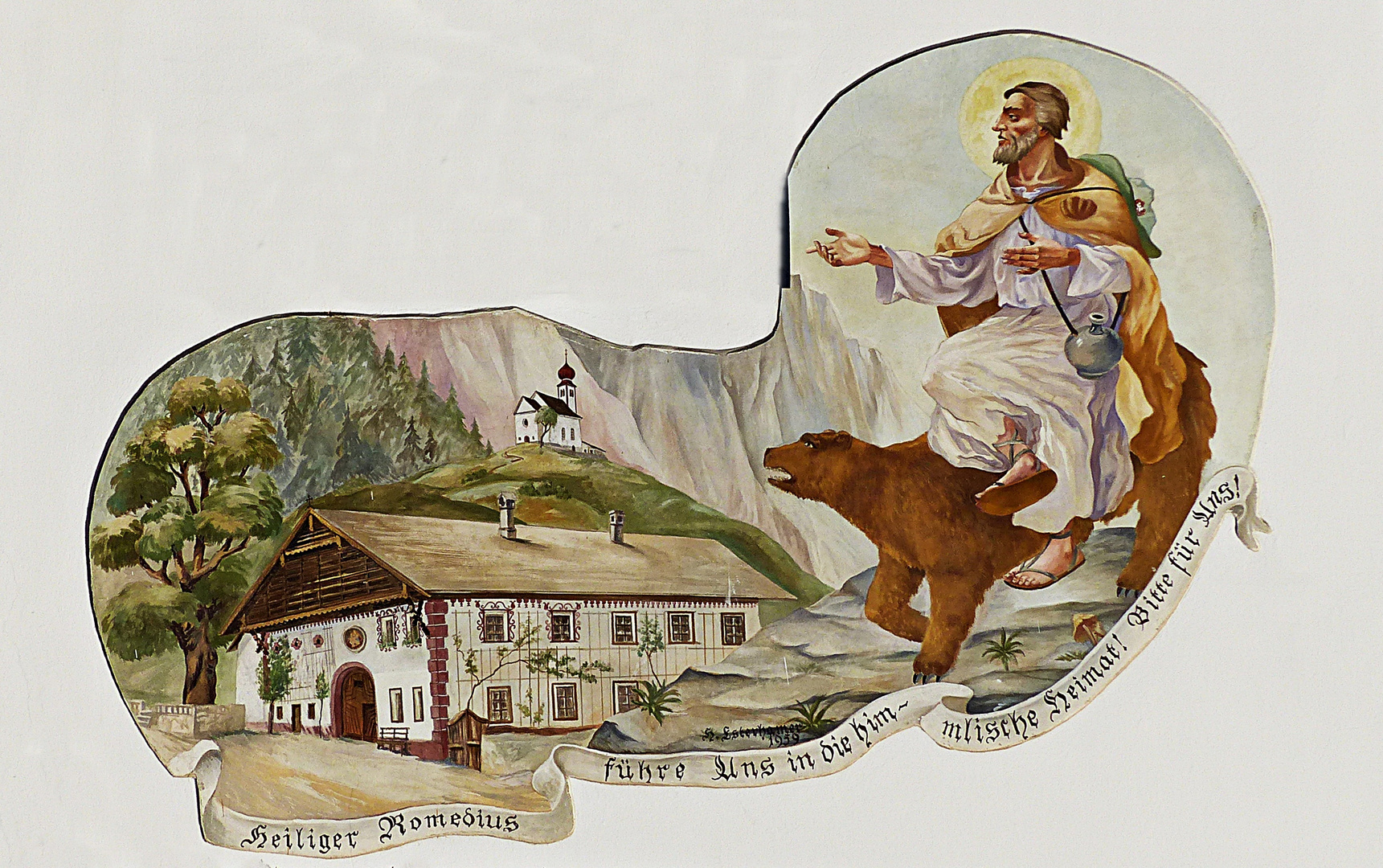 Heiliger Romedius Foto & Bild | architektur, fassaden, architektonische ...