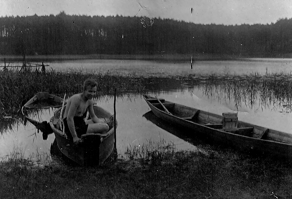 Herbert im Kahn 20er Jahre Foto & Bild | spezial, sommer, outdoor ...