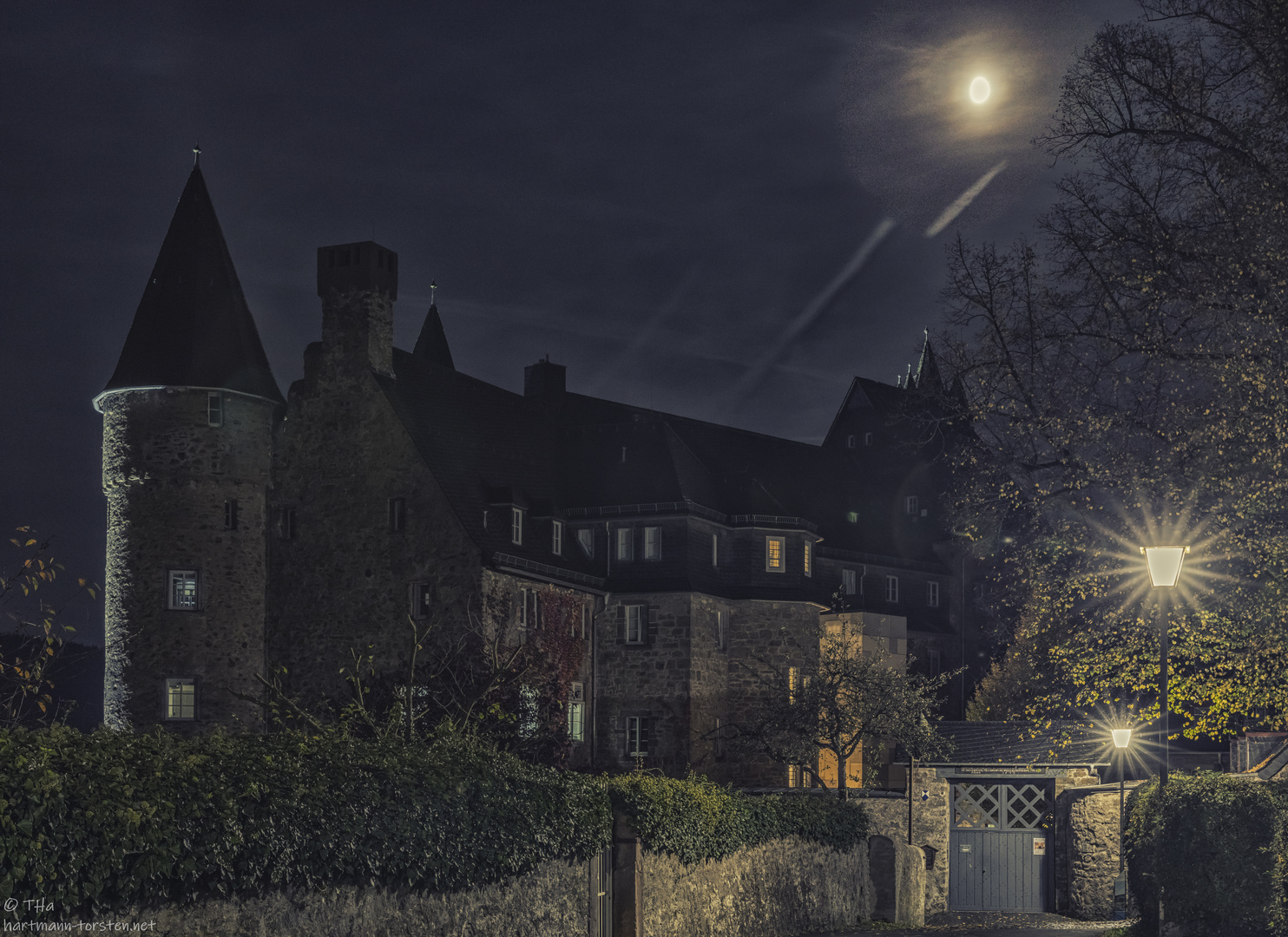 Herborn | Schloss im Mondschein Foto & Bild | world, nacht, nachtaufnahme Bilder auf fotocommunity