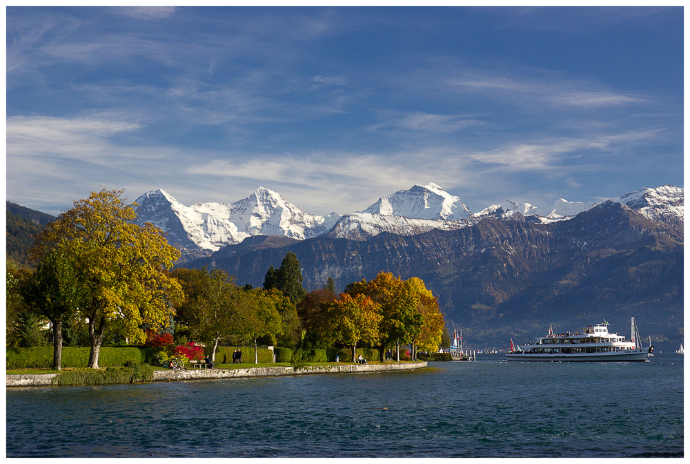 Herbst am Thunersee II Foto & Bild | jahreszeiten, herbst, thun und ...