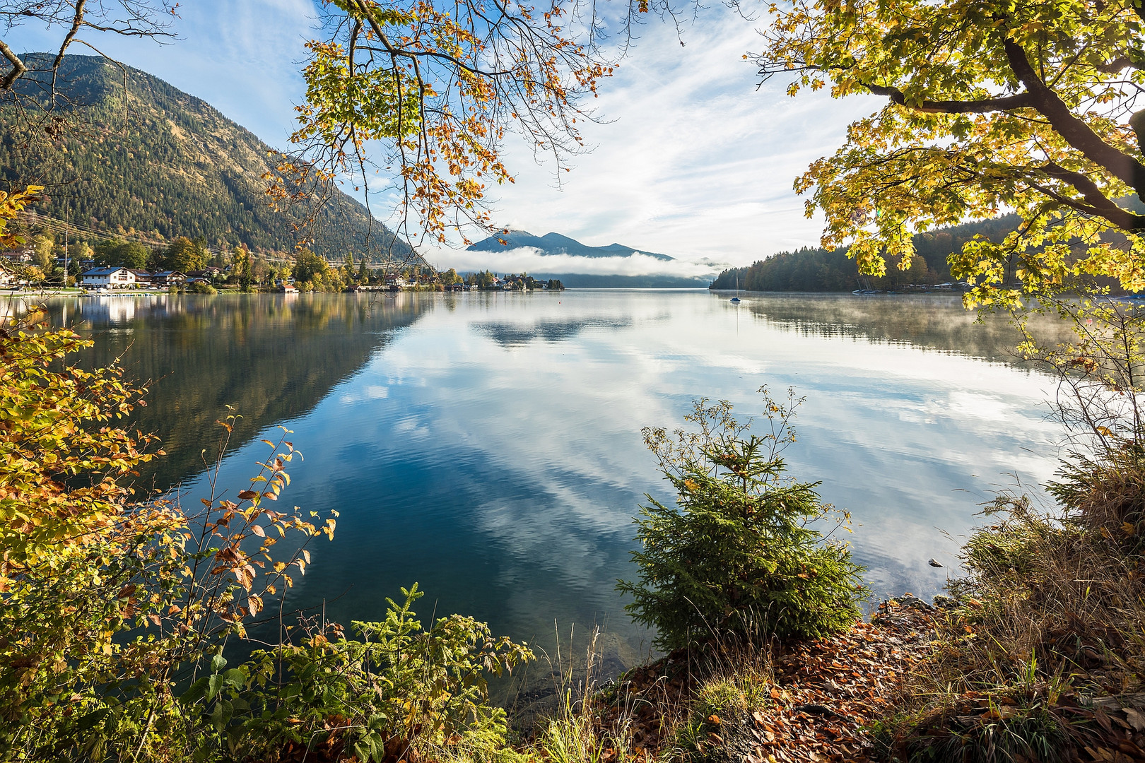 Herbst am Walchensee Foto & Bild | deutschland, europe, bayern Bilder auf fotocommunity