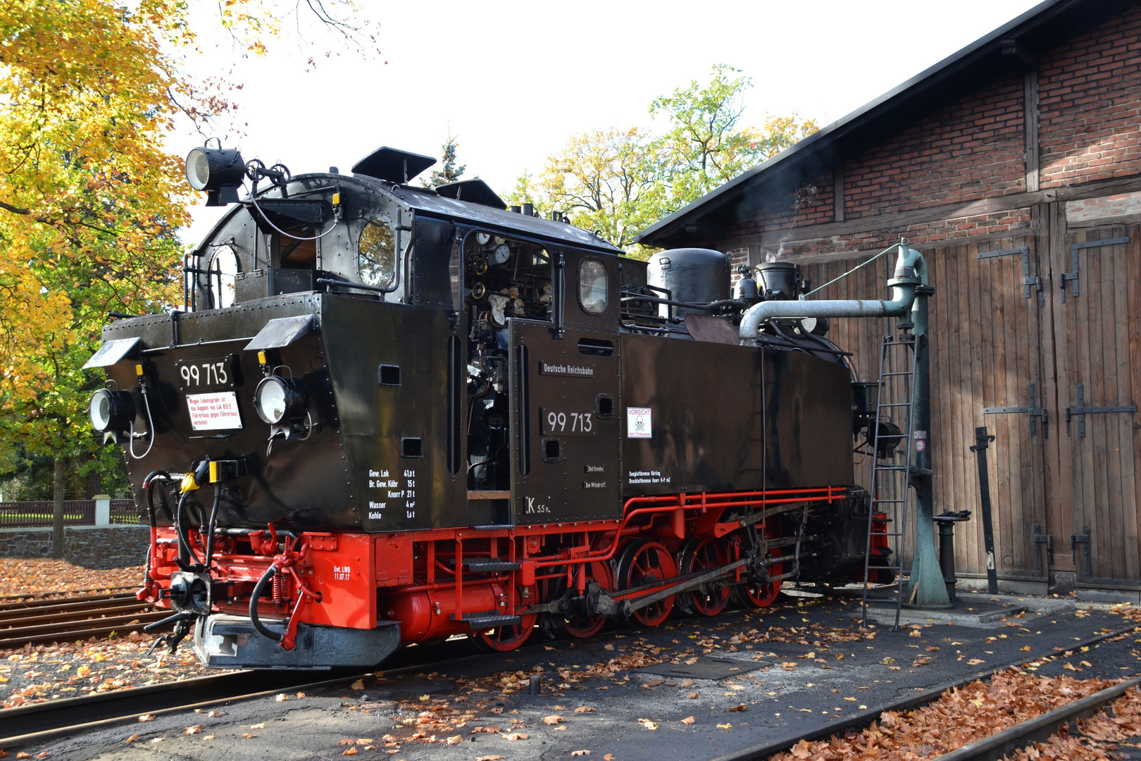 Herbstausflug Foto & Bild | dampf-, diesel- und e-loks, eisenbahn, verkehr & fahrzeuge Bilder ...