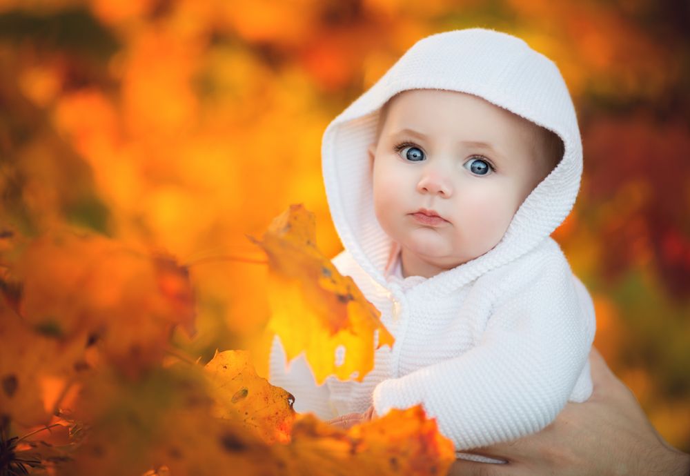 Herbstbaby Foto & Bild | kinder, babies, portrait Bilder auf fotocommunity