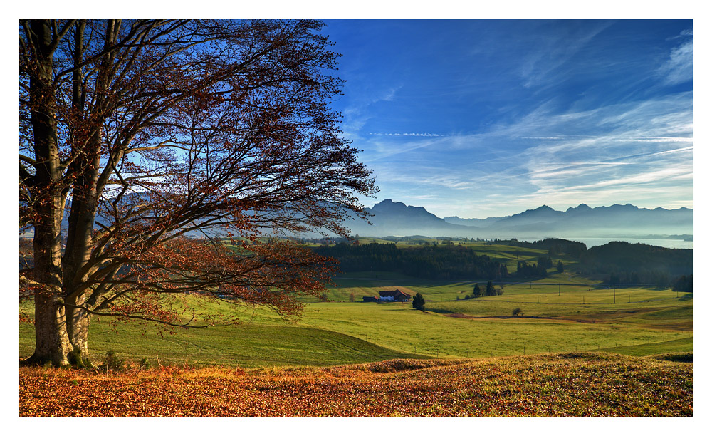 Herbstlandschaft... Foto & Bild | deutschland, europe, bayern Bilder ...