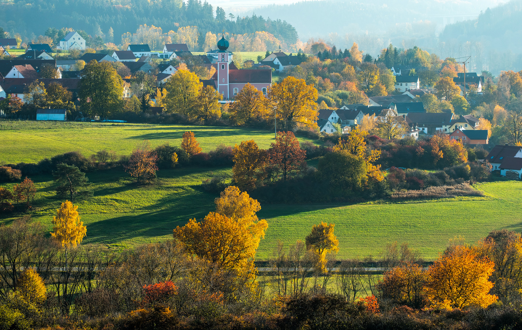 Herbstlich auf dem Lande Foto & Bild | landschaft, jahreszeiten ...