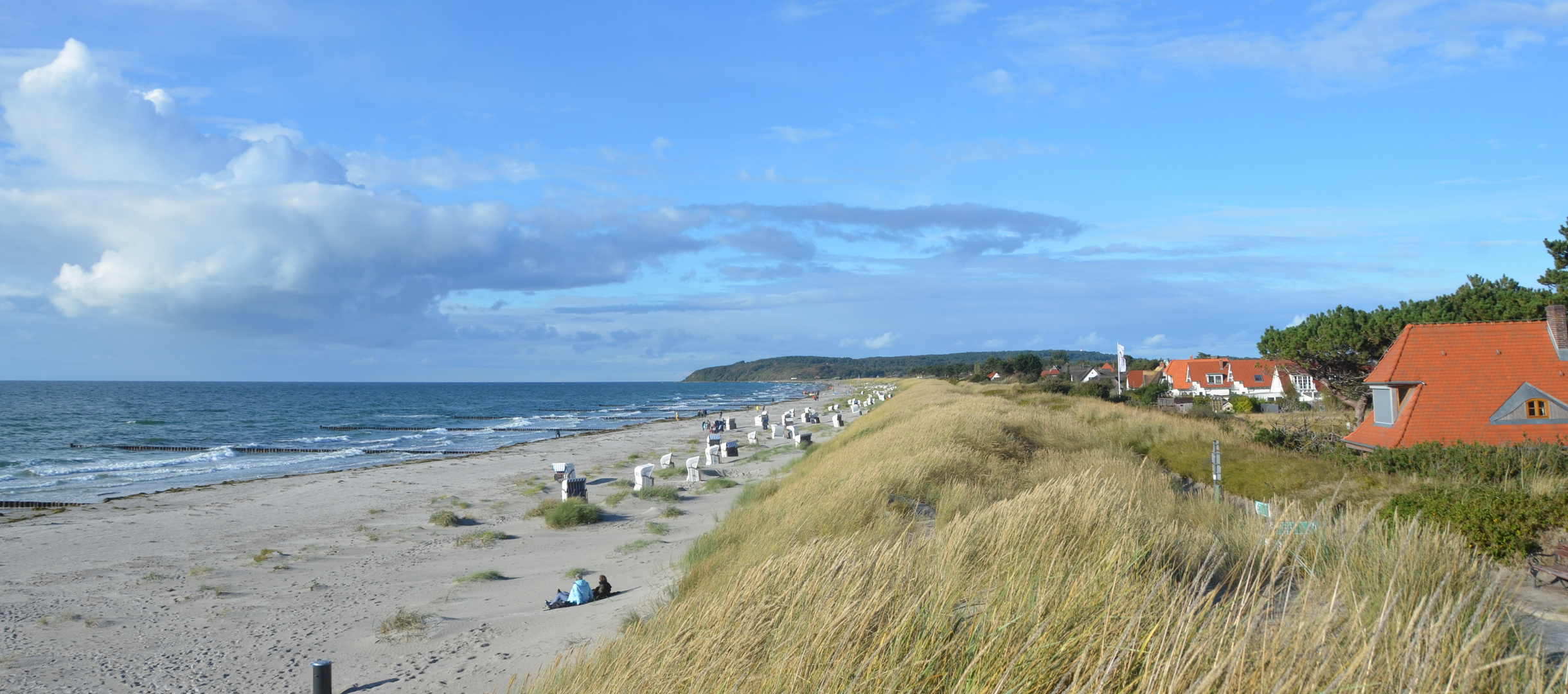 Herbstlich bei Hiddensee & Strandkörbe Foto & Bild | reportage ...
