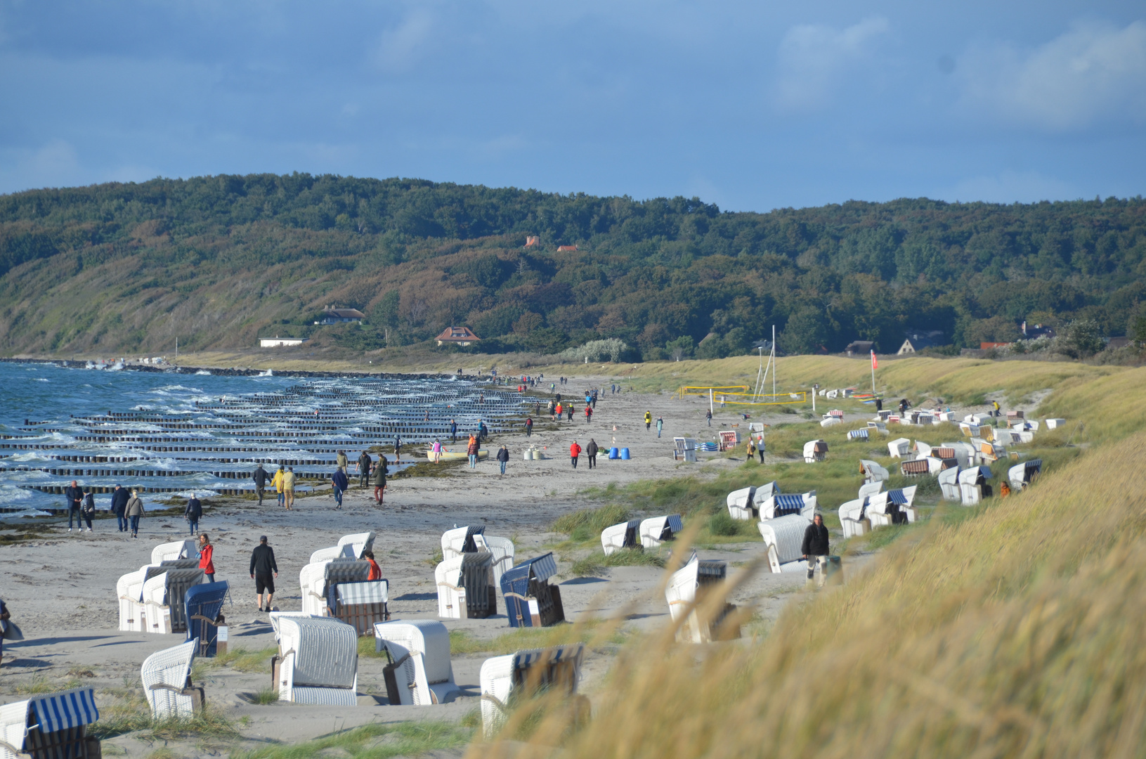 Herbstlich bei Hiddensee & Strandkörbe Foto & Bild | reportage ...