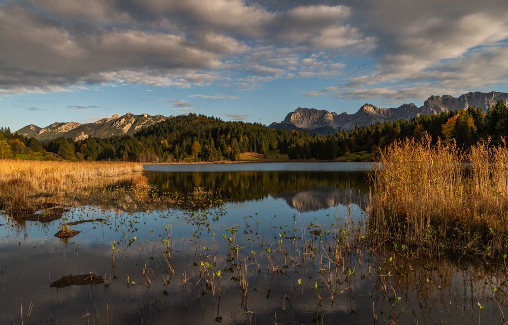 Herbstlicher See Foto & Bild | landschaft, bach, fluss & see, see, teich & tümpel Bilder auf ...