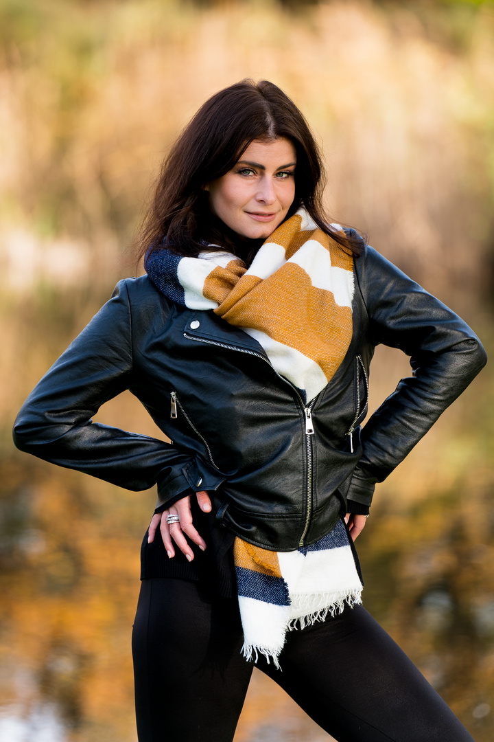 Herbstliches Shooting am Park-See Foto & Bild | jahreszeiten, herbst, portrait Bilder auf ...