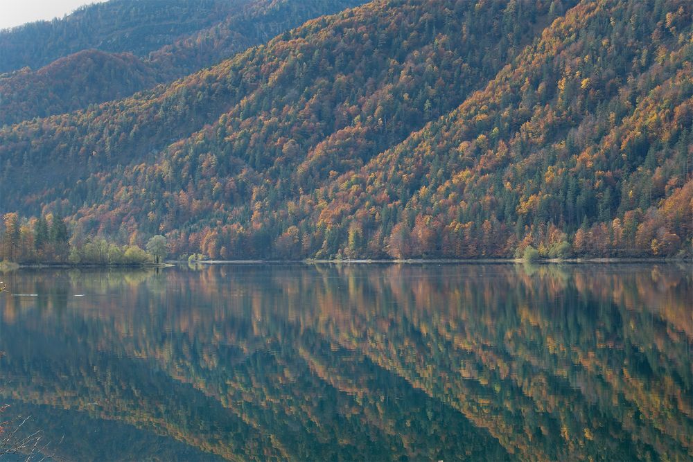 Herbstspiegel Foto & Bild | landschaft, jahreszeiten, herbst Bilder auf fotocommunity