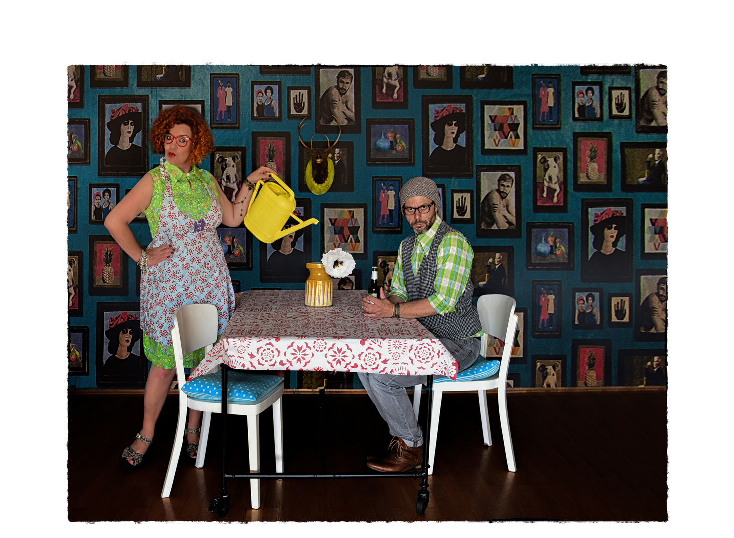 Herr & Frau Mustermann gestern Abend beim 2:1 gegen Schweden Foto ...