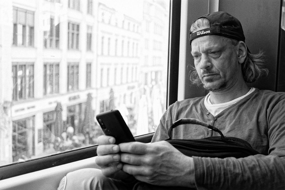 Herr Wilson Foto & Bild | streetfotografie mit menschen, street, outdoor Bilder auf fotocommunity