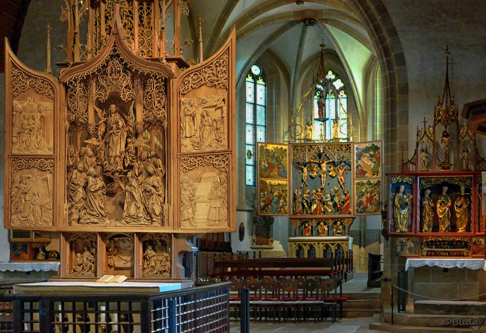 Herrgottskirche Creglingen, Riemenschneider-Altar Foto & Bild | world ...