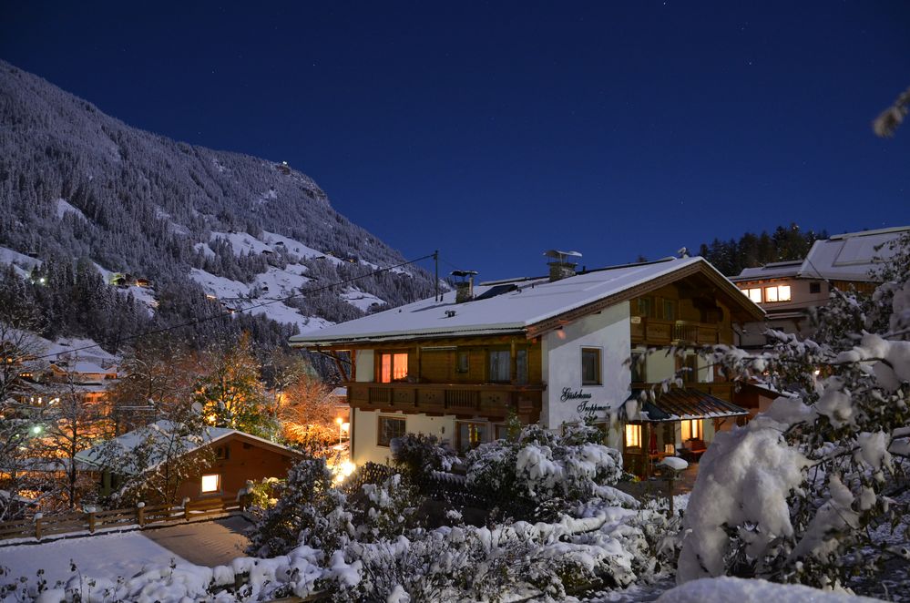 herrliche Winternacht Foto & Bild | landschaft, naturlandschaft bei ...