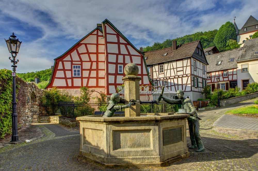 Herrstein " Am Brunnen vor dem Tore" Foto & Bild | deutschland, europe ...